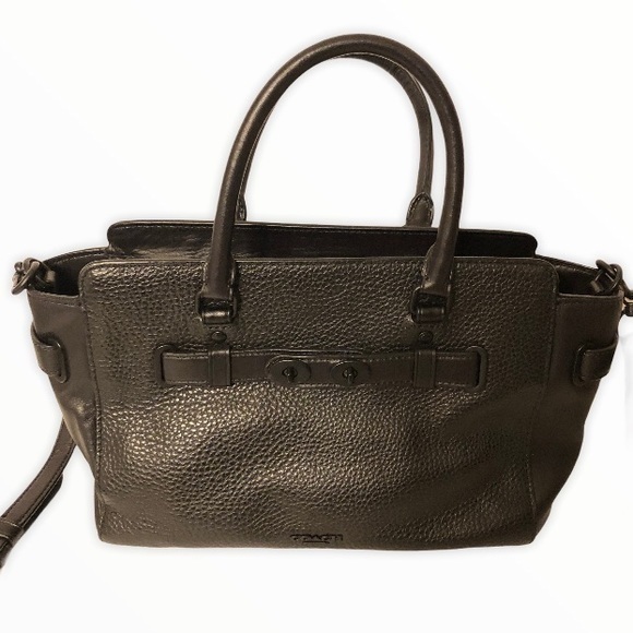 Coach | Bags | Coach Black Mini Blake Carryall Swagger Bag | Poshmark